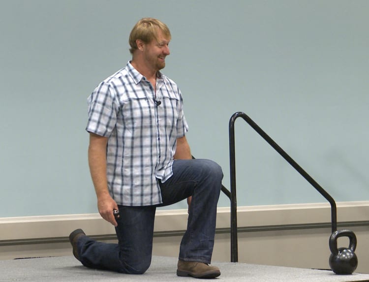 Gray Cook half kneeling - On Target Publications